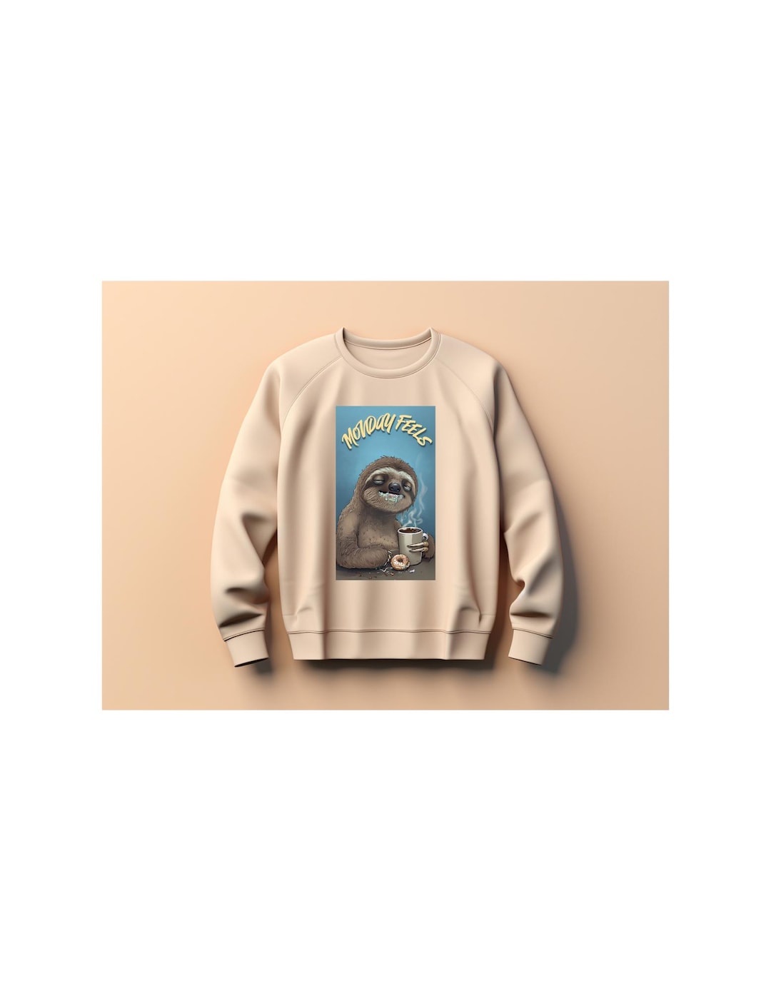 Monday Feels Sloth Png Digital Download - Etsy