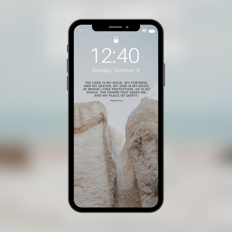 Bible Verse Lockscreen Wallpaper - Etsy