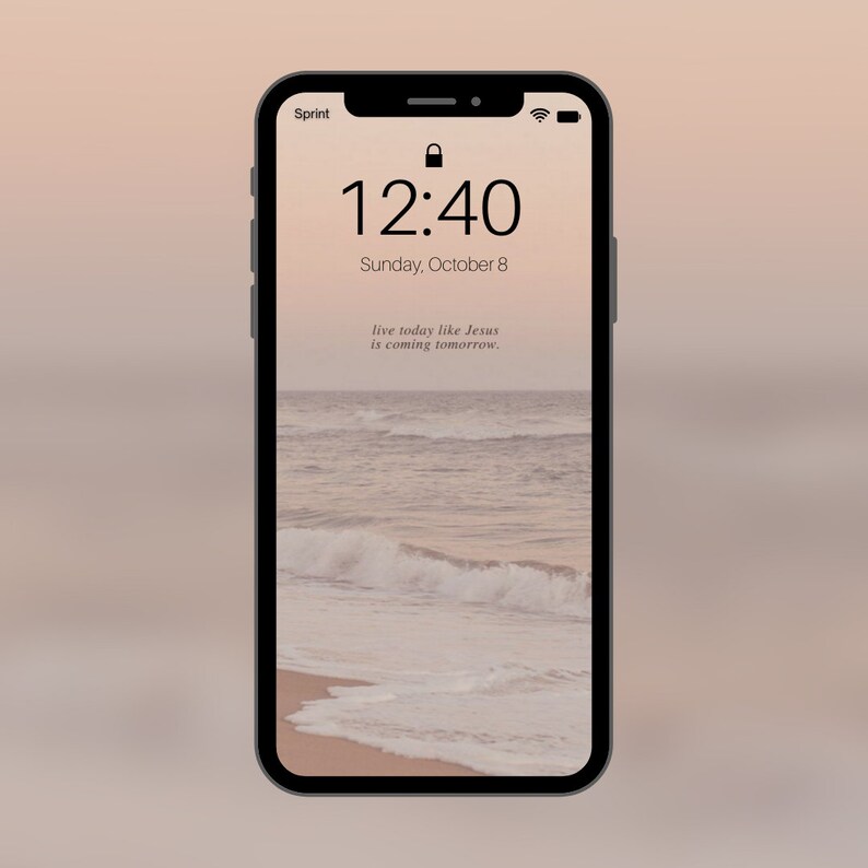 Live Like Jesus is Coming Wallpaper Lockscreen, High-resolution Bible ...