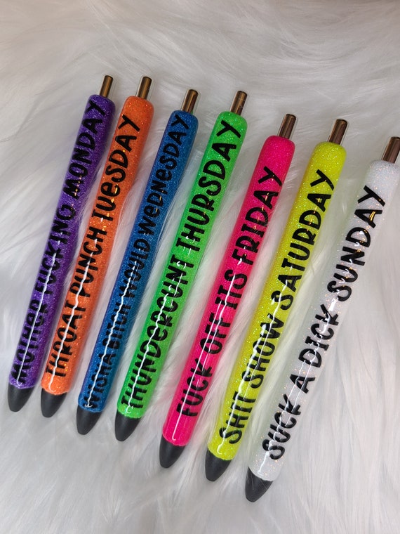 Days of the Week Pens - Etsy