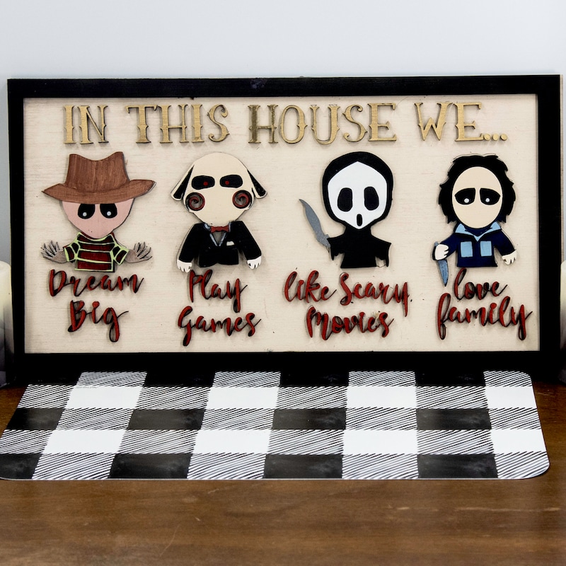 Scary Sign - Etsy