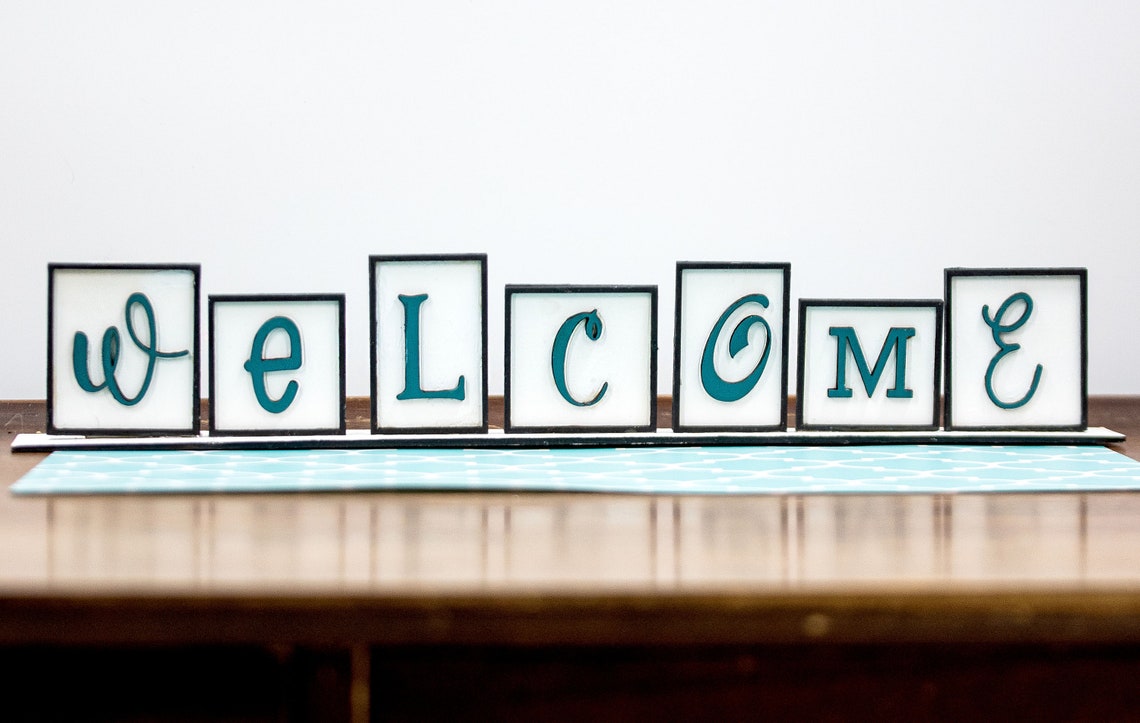 Welcome Decorations Wood Welcome Sign Welcome Home Decor - Etsy