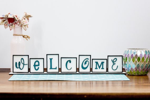 Welcome Decorations Wood Welcome Sign Welcome Home Decor - Etsy