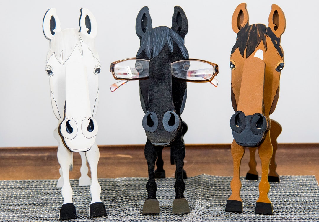 Horse Glasses Stand | Eyeglass Holder for Horse Lover | Personalized ...