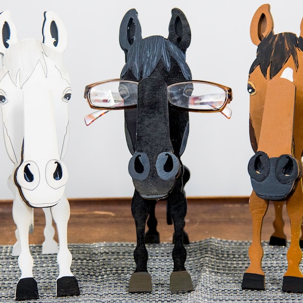 Horse Eyeglasses - Etsy
