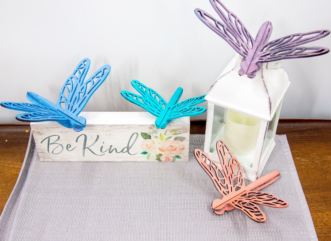 Dragonfly Decorations, Dragonfly Decor, Dragonflies, Wood Dragon Fly ...