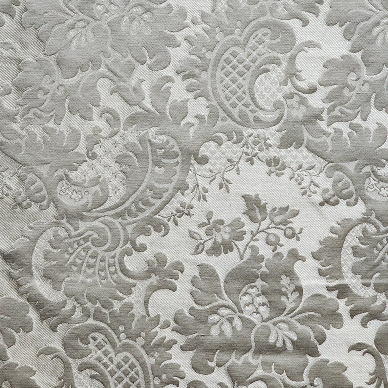 High End Renaissance Silk Damask Fabric Remnant - Etsy