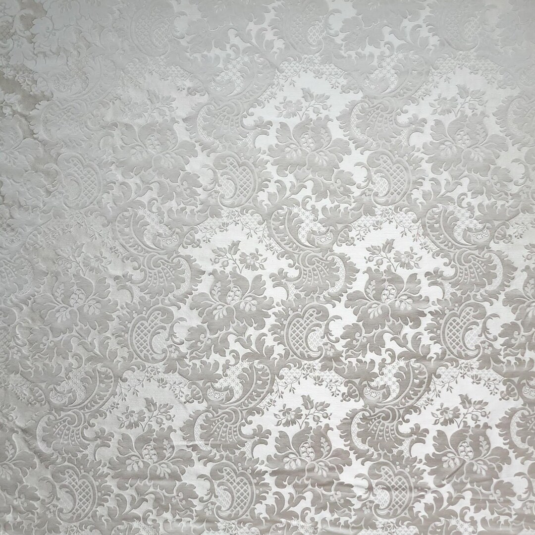 High End Renaissance Silk Damask Fabric Remnant - Etsy