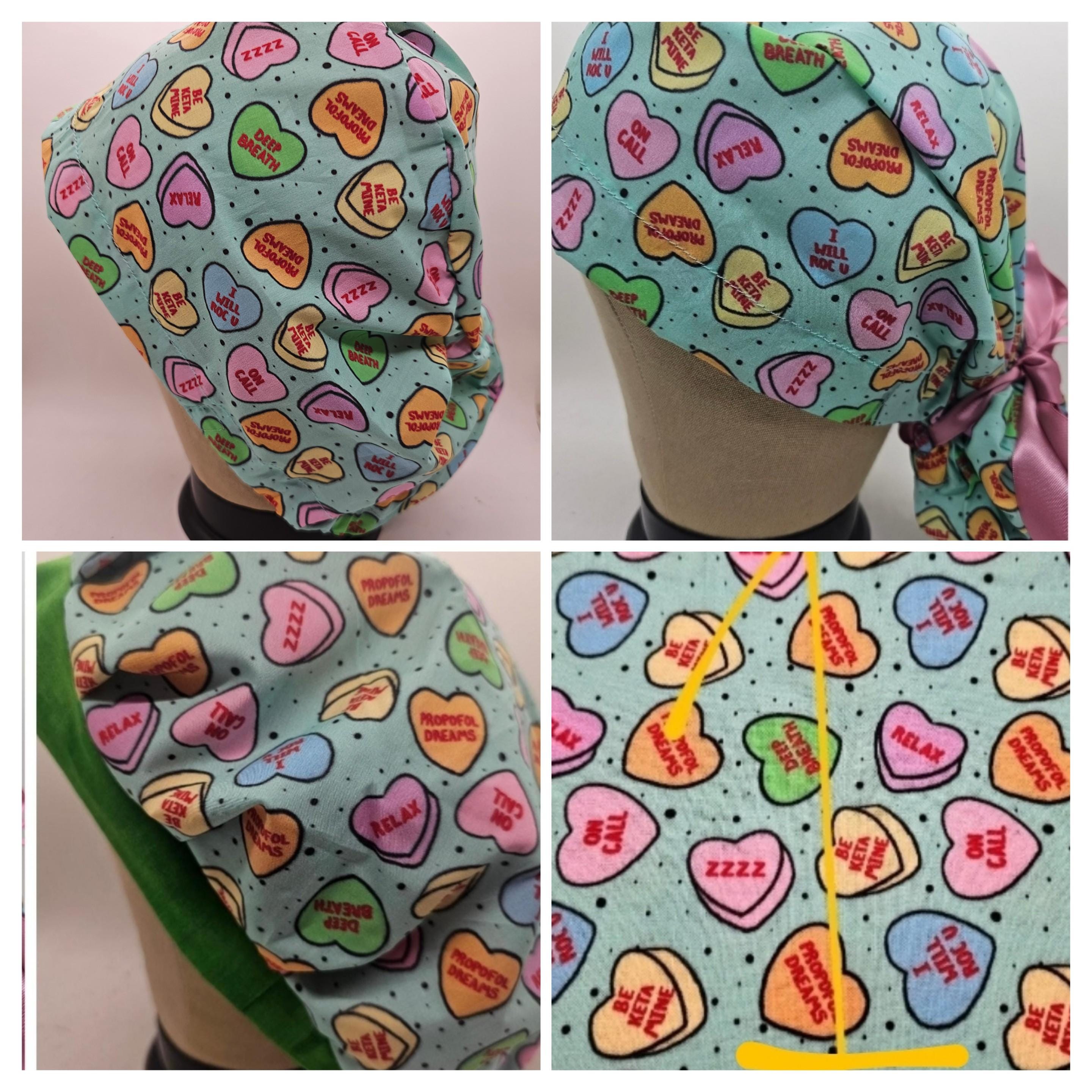 Men's or Women's Med Scrub Hat. Anesthesia Spicy Snowed Propofol Candy ...