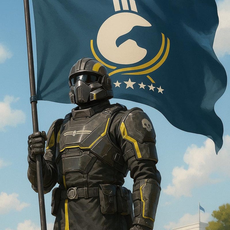 Super Earth Flag - Etsy