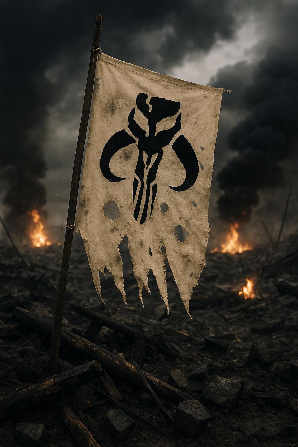 Mandalorian Mythosaur Banner - Etsy