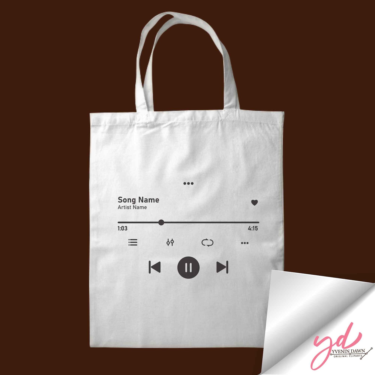 Music Player Svg Audio Control Buttons Svg MP3 Player Svg | Etsy