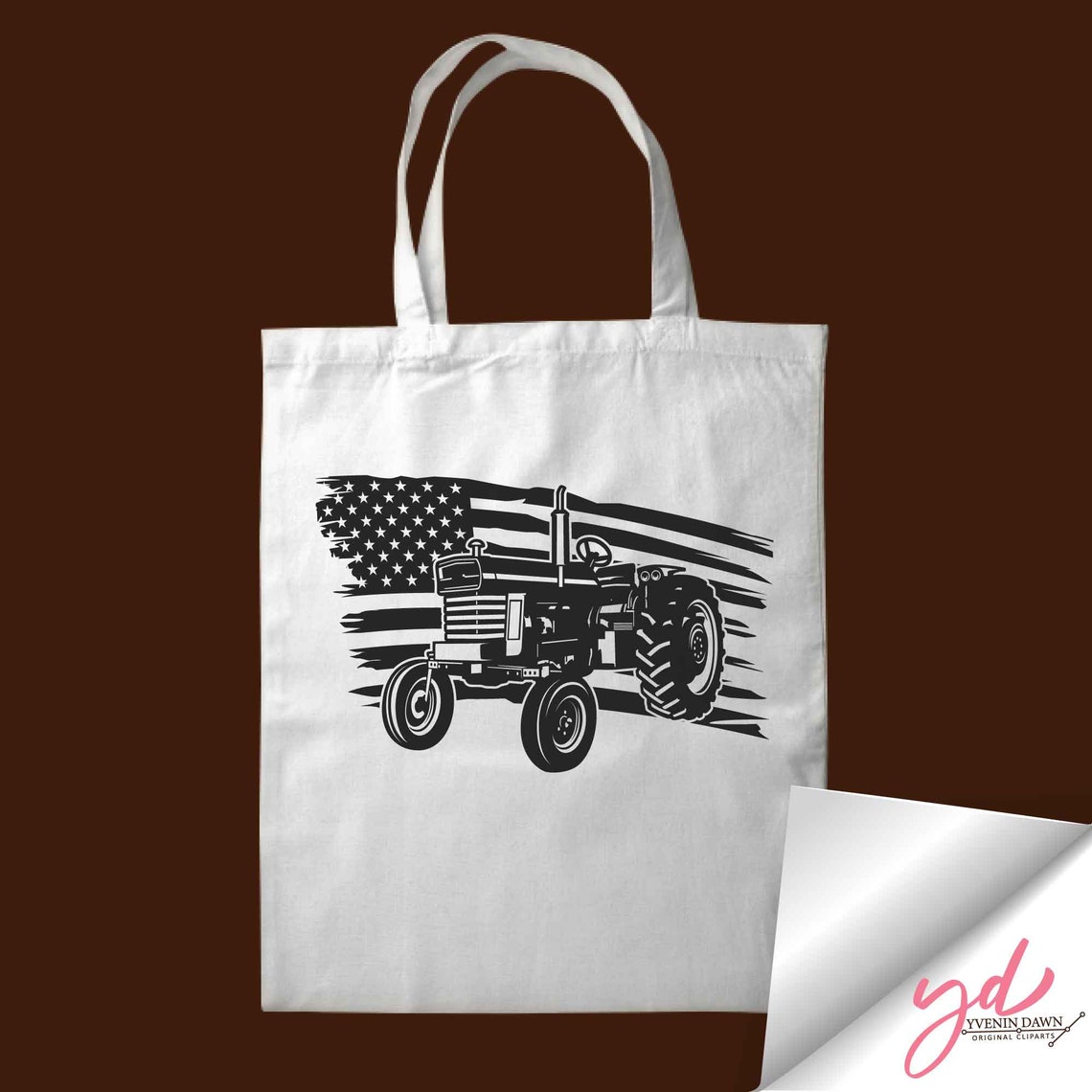 USA Farm Tractor Svg Tractor Svg Farm Equipment Svg US - Etsy