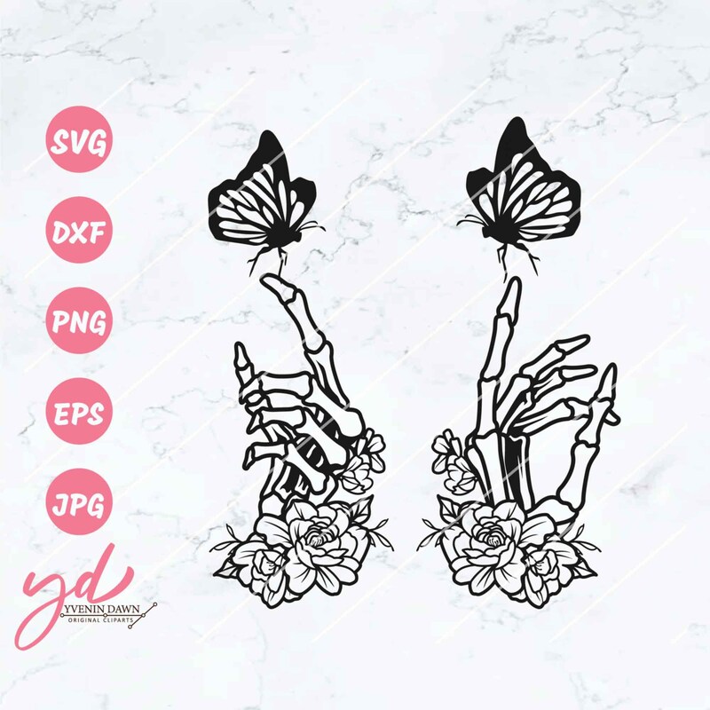 Butterfly Skeleton - Etsy