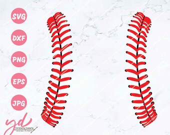 Baseball Stiches Svg Softball Thread /printable Sports Ball Png - Etsy
