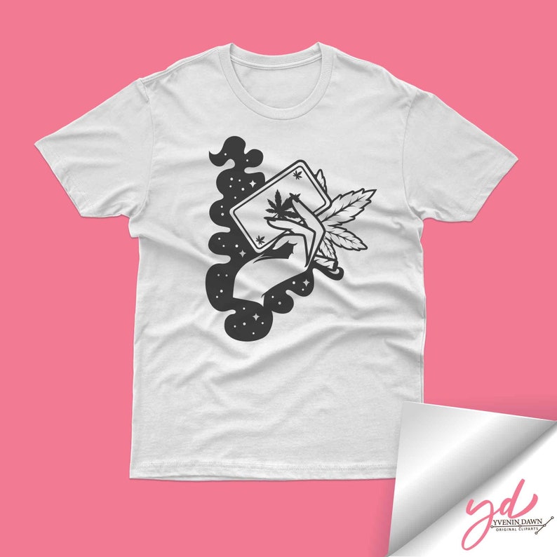 Weed Card Svg Png Ace Weed Svg Hand With Weed Joint Svg - Etsy