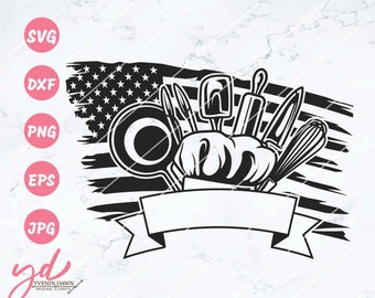 Chef Tools Svg Cooking Tools Svg Chef Dad Svg Restaurant Monogram Cook ...