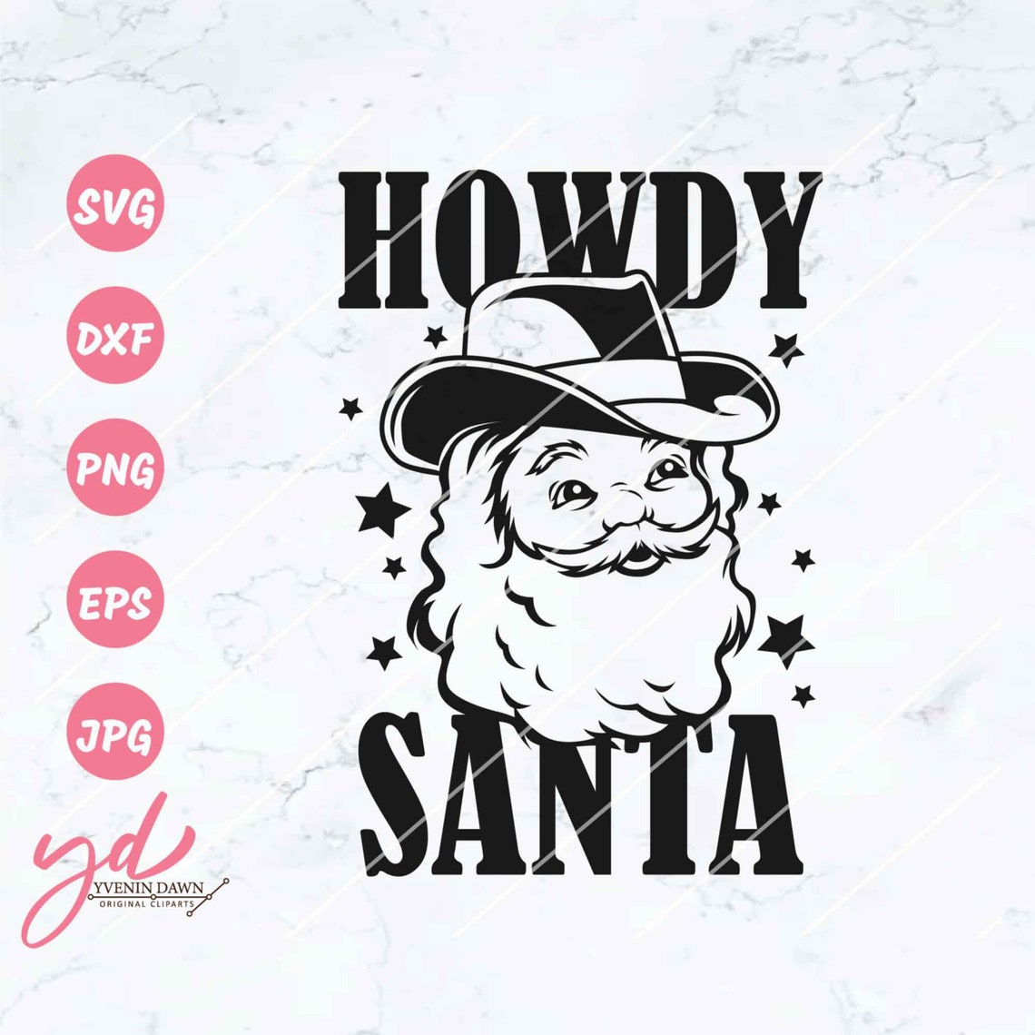 Howdy Santa Svg Png Christmas Santa Svg Cowboy Santa Svg - Etsy