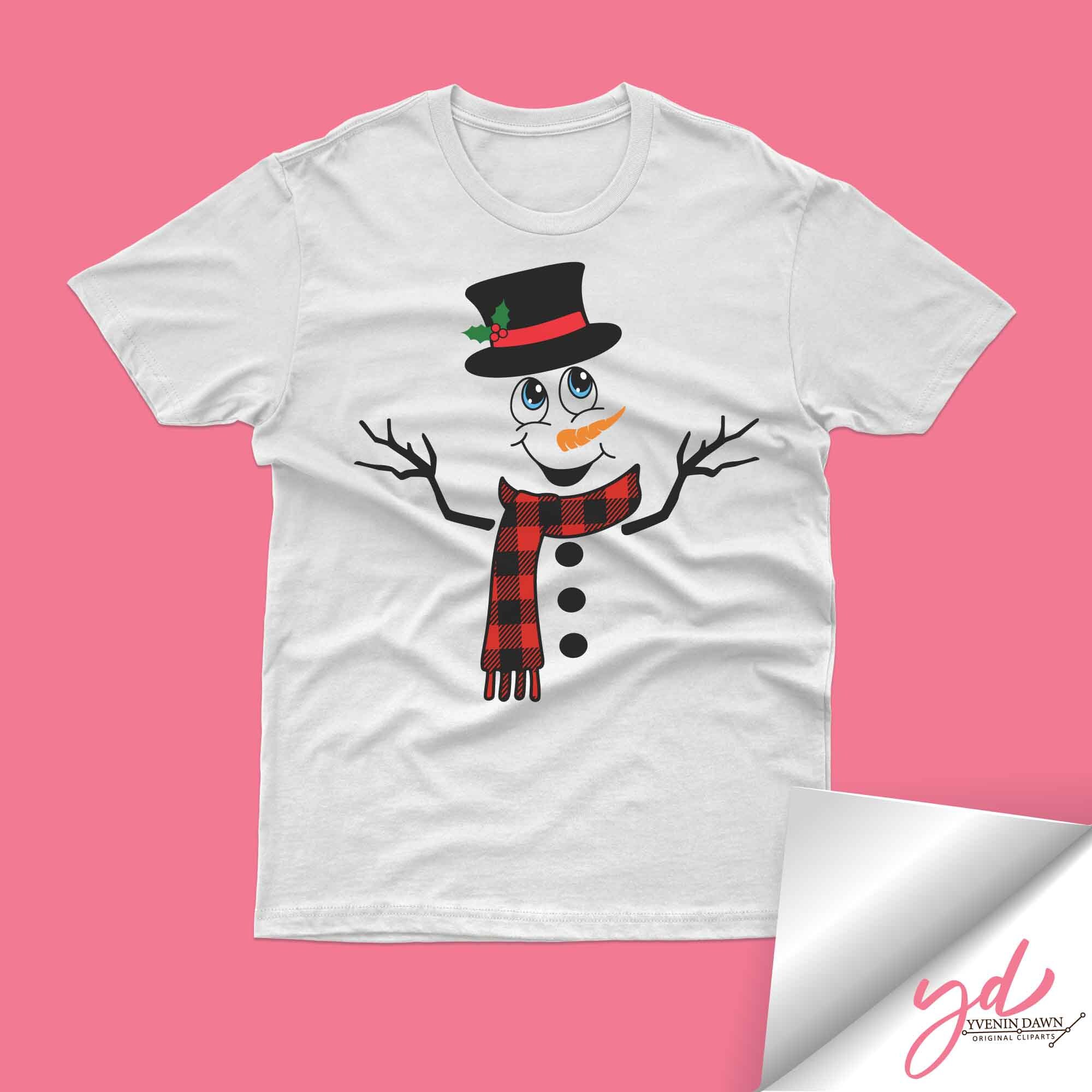 Snowman Svg | Cute Snowman Svg | Christmas Svg | Snowman Boy With Scarf ...