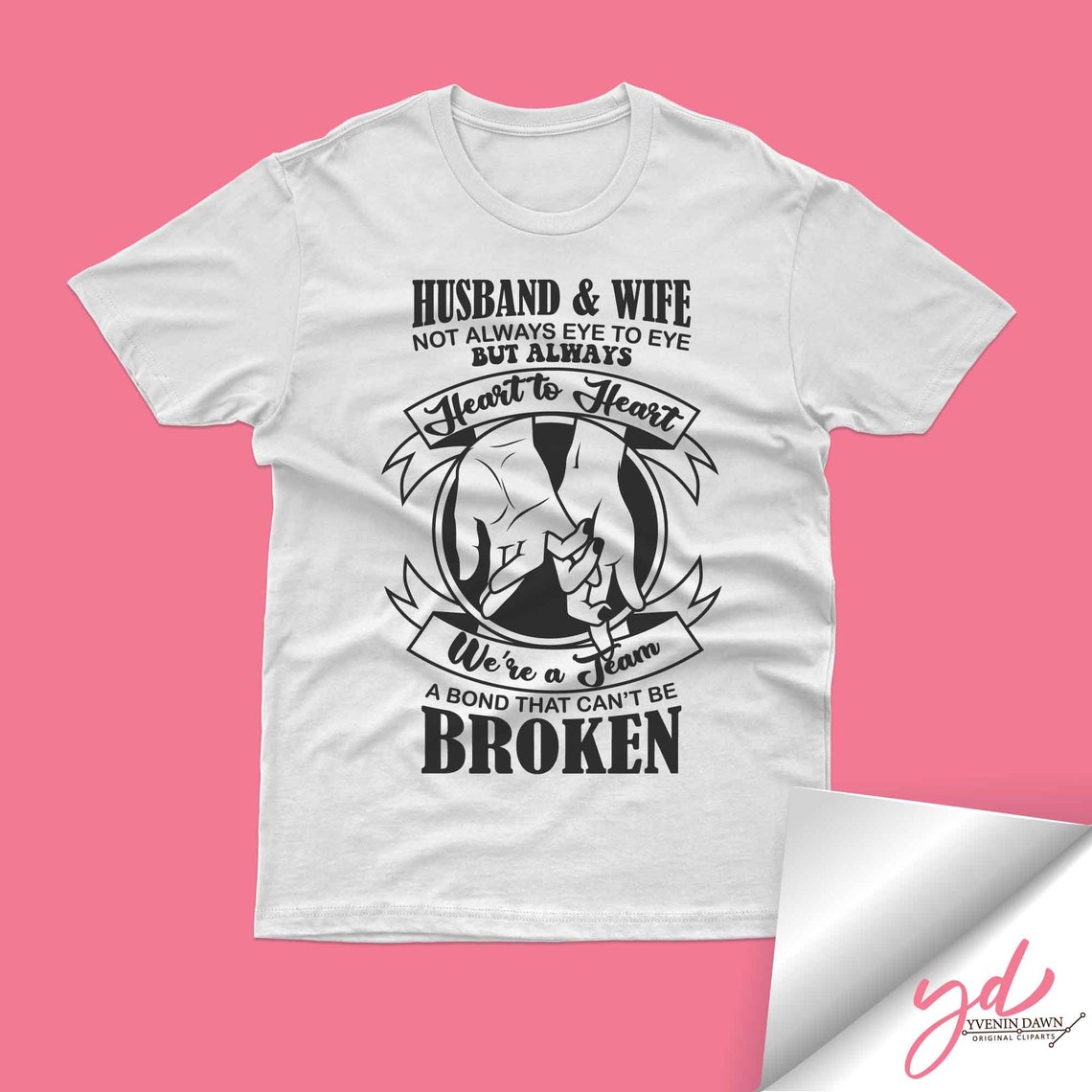 Husband & Wife Not Always Eye to Eye but Always Heart to Heart Svg Png ...