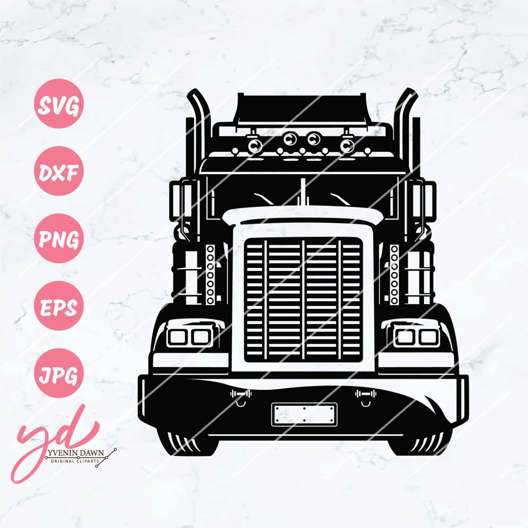 Big Truck Svg Truck Svg American Trucker Svg Trucker Svg - Etsy
