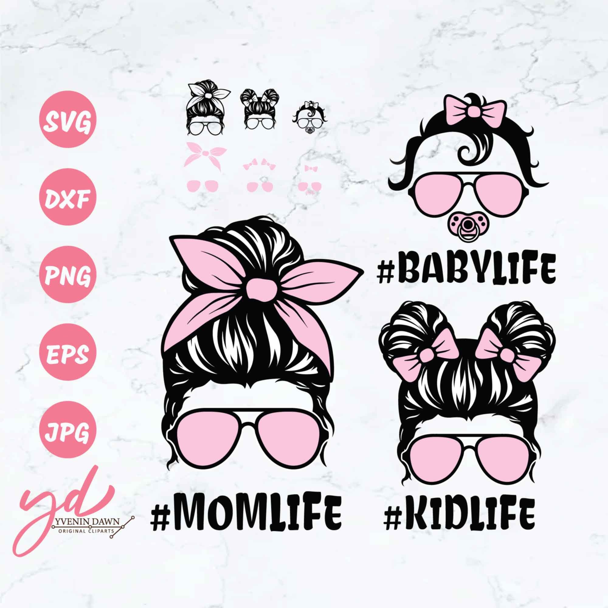 Momlife Svg momlife Svg kidlife Svg Mom Life Kid Life - Etsy