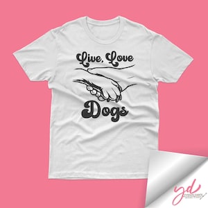 Live Love Dogs Svg Png | Dog Lover Svg | Dog Owner Svg | Pet Svg | Pet ...