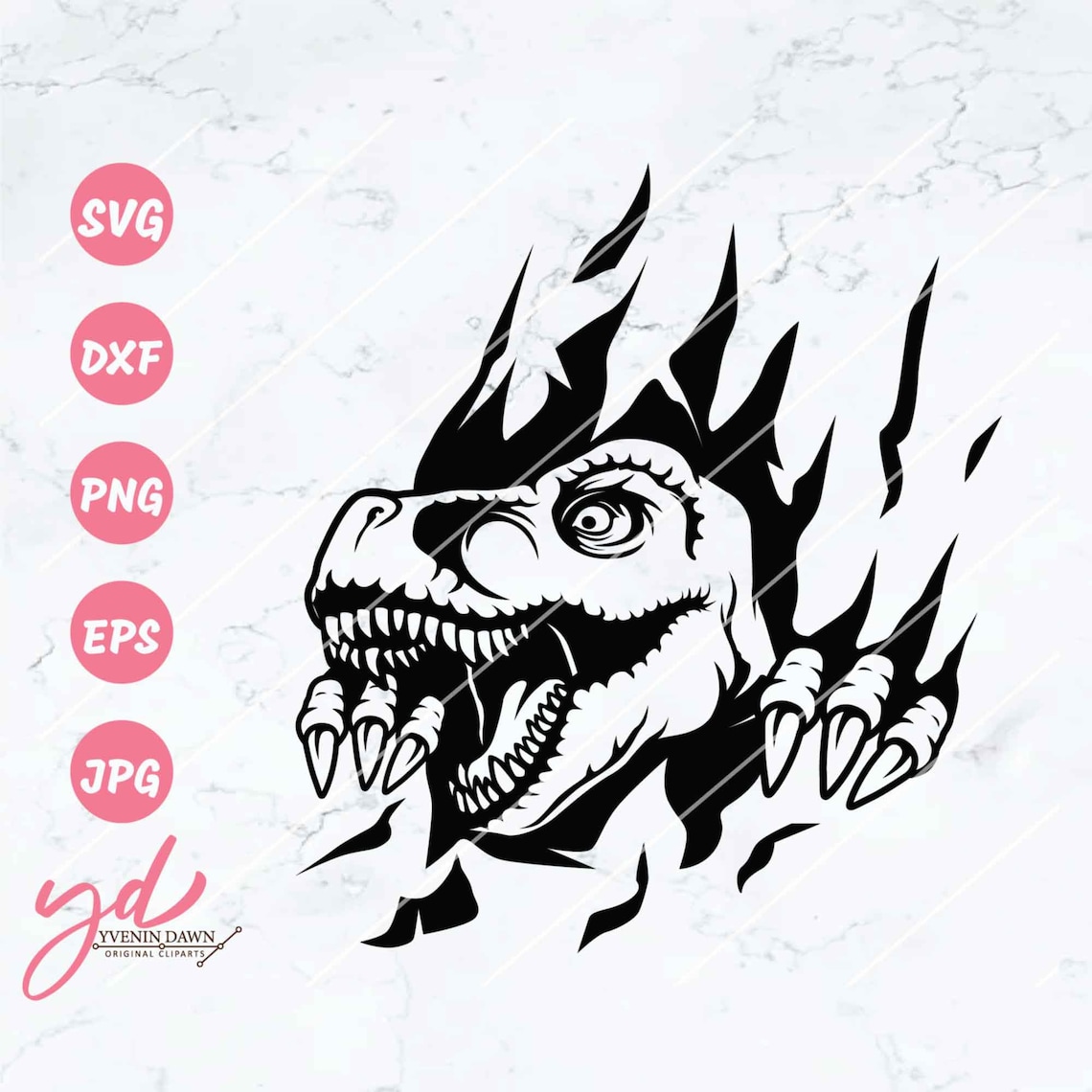 T Rex Scratch Svg T Rex Svg Dinosaur Svg Dino Scratch - Etsy