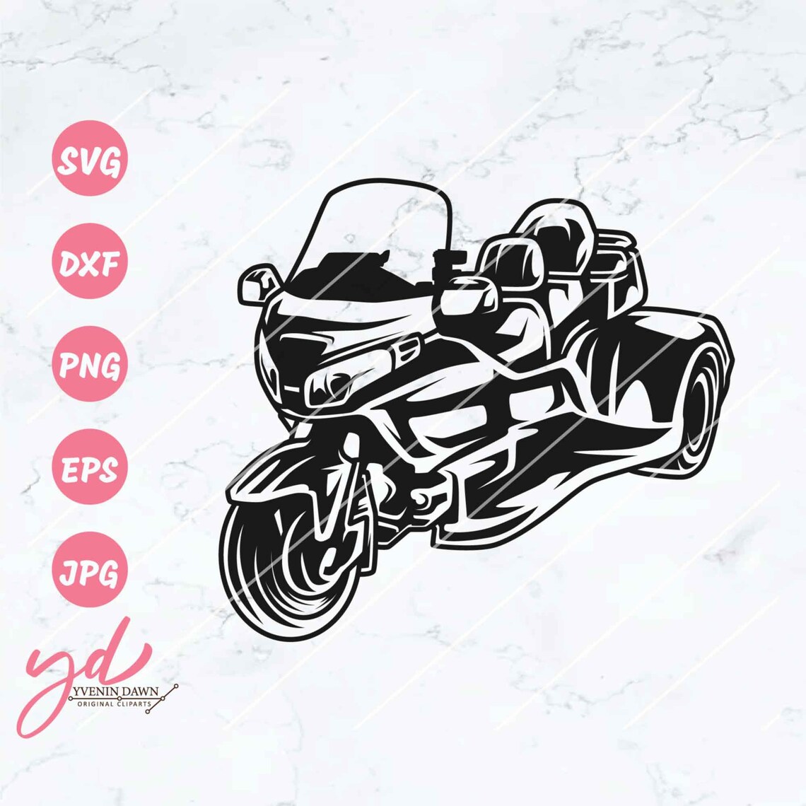 Trike Motorcycle Svg Trike Motorcycle Png Motorcycle Svg - Etsy