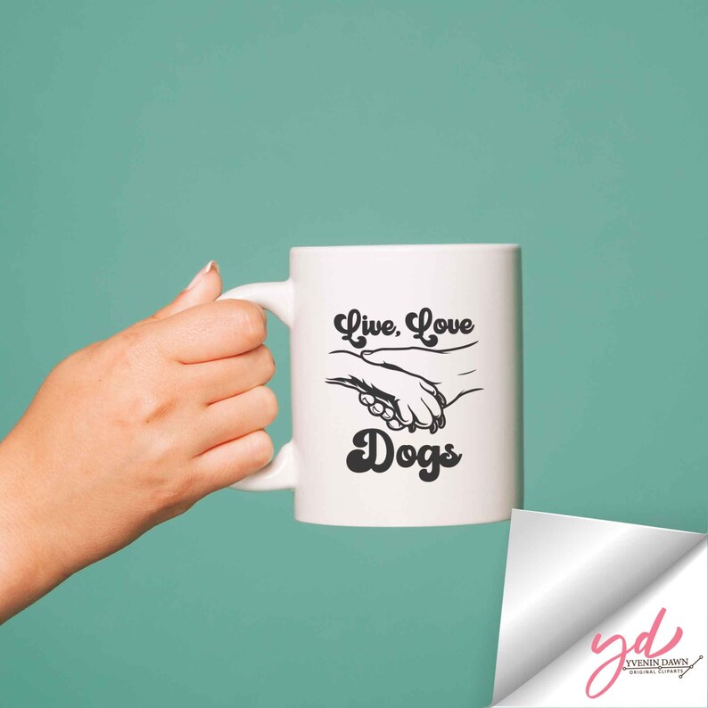 Live Love Dogs Svg Png Dog Lover Svg Dog Owner Svg Pet - Etsy