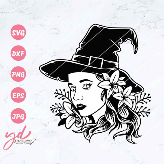 Witch Svg Witchcraft Svg Files Halloween Witch Svg - Etsy