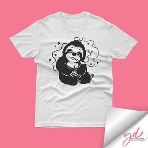 Weed Sloth Svg Sloth Smoking Weed Svg Sloth Svg High - Etsy