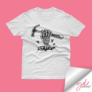 Carpenter Skeleton Hands Svg | Skeleton Through the Wall Svg ...