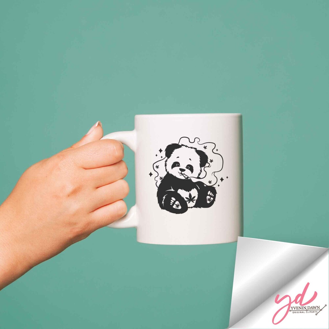 Weed Panda Svg Panda Smoking Weed Svg Panda Svg High - Etsy