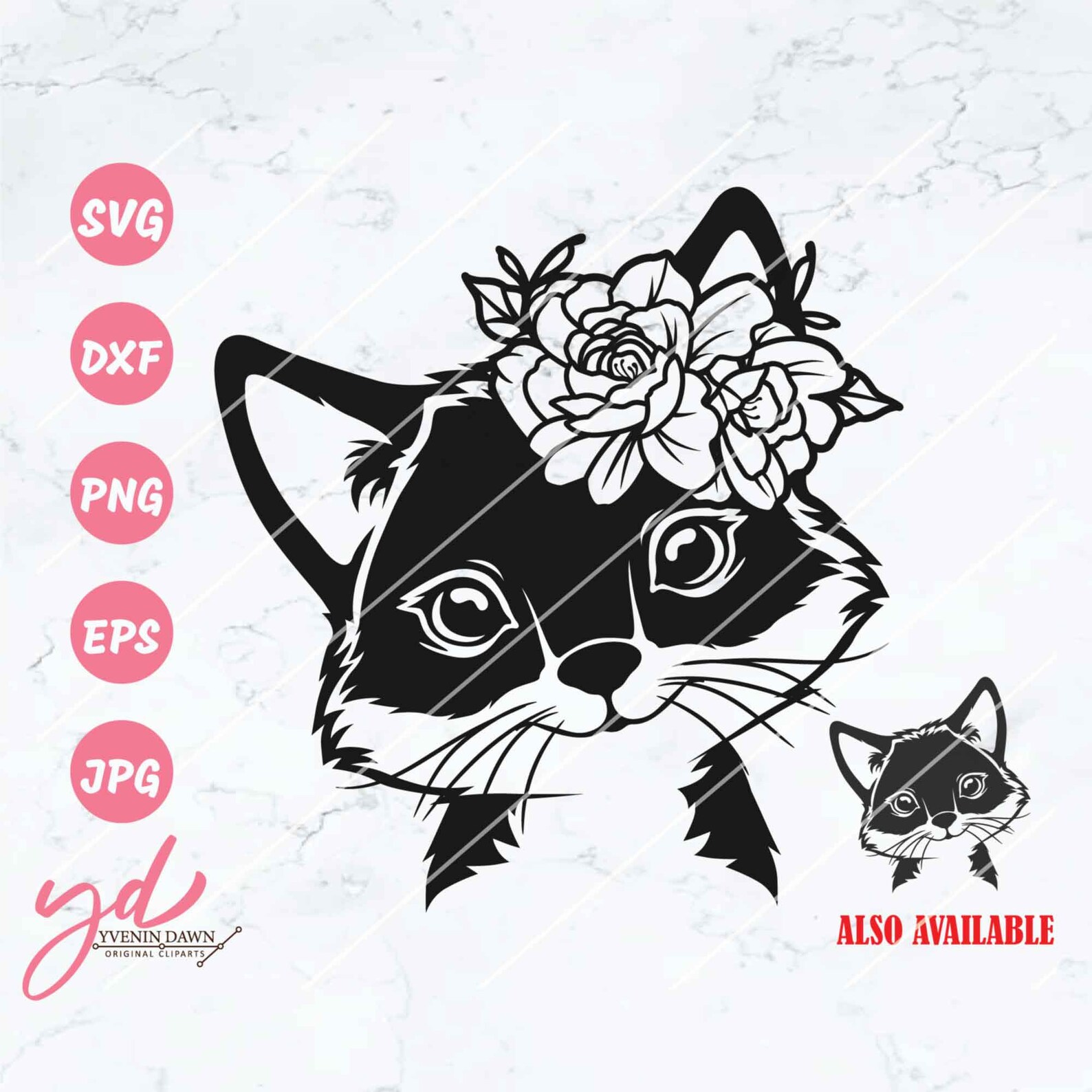 Cute Floral Fox Svg Fox Face Svg Cute Fox Svg Fox Svg - Etsy