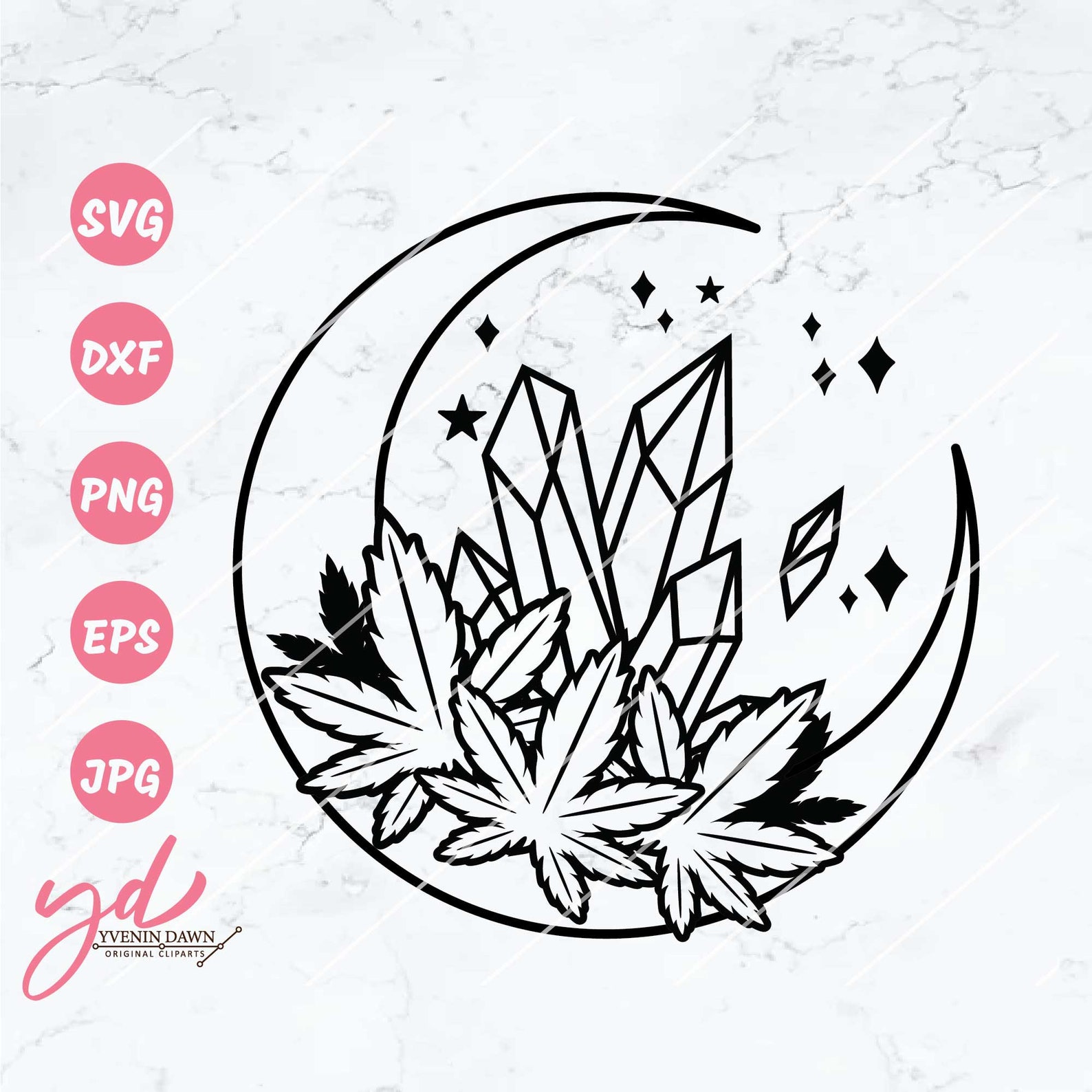 Magic Crystals Svg Weed Crystal Svg Weed Magic Crystals - Etsy