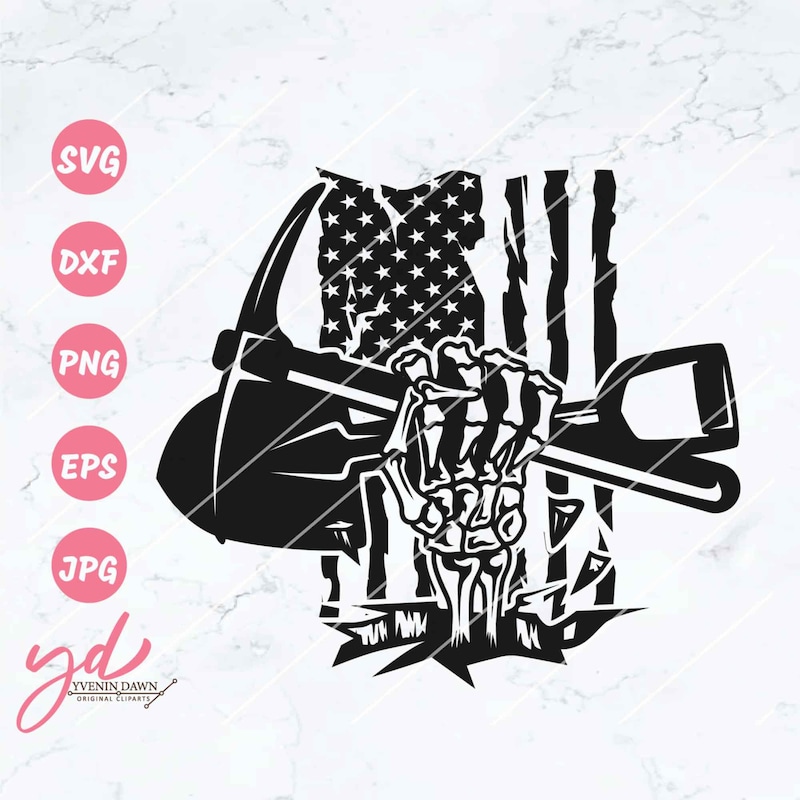 Coal Miner Svg File - Etsy