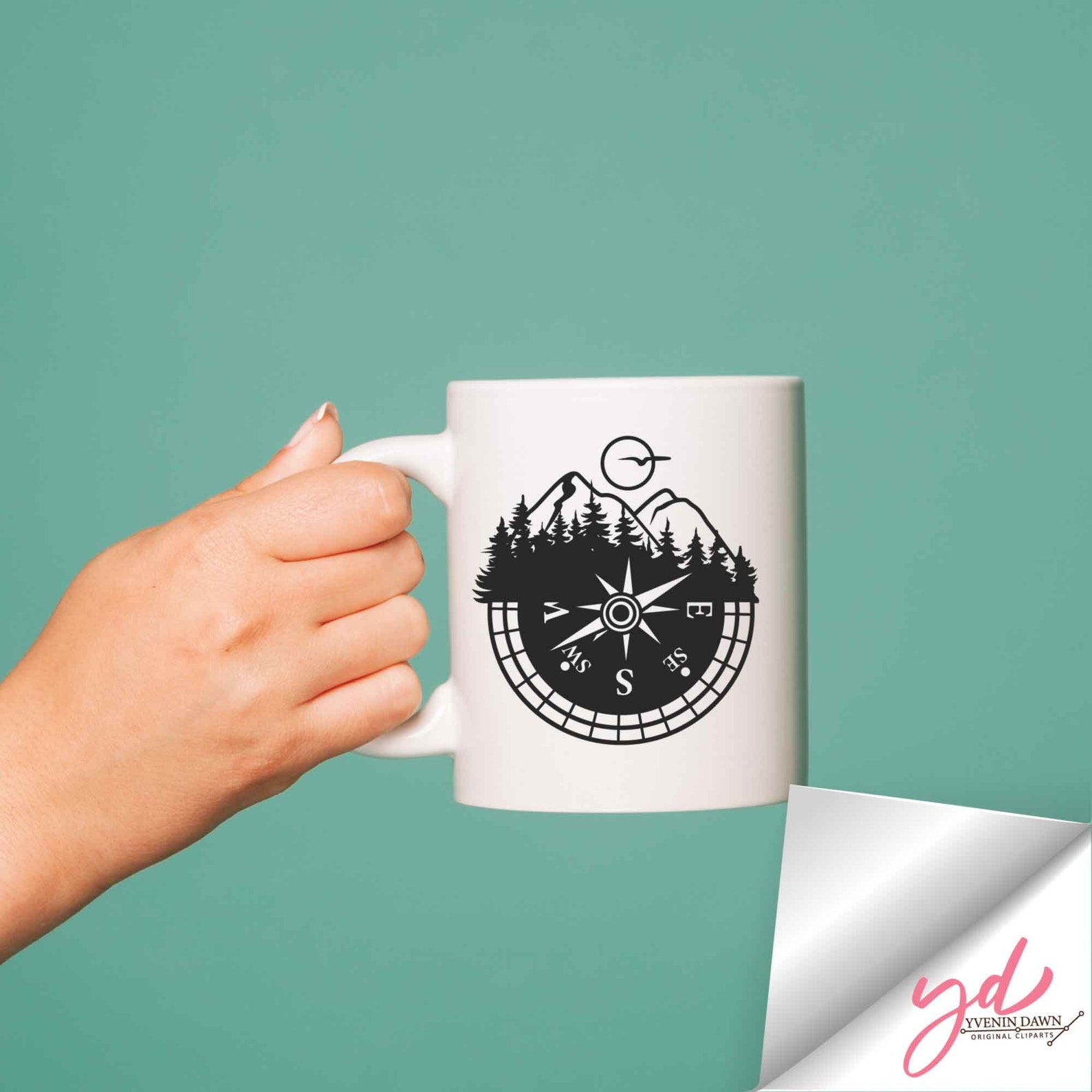 Compass Svg Adventure Compass Outdoor Svg Compass Cut - Etsy