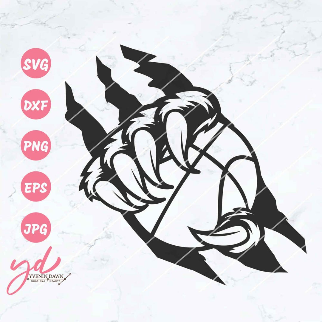 Basketball Bears SVG: Animal Scratch Design (digital Files) - Etsy