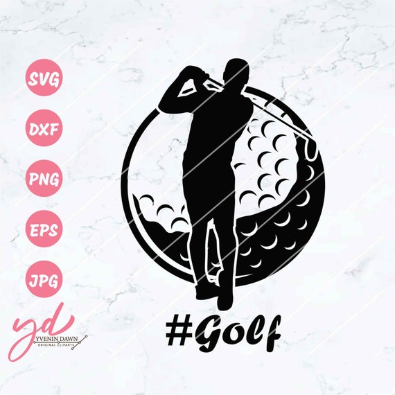 Golf Player Svg Golf Svg Golfing Svg Golf Clubs Svg - Etsy