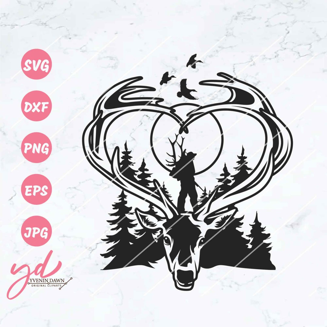 Love Hunting Svg Png | Deer Hunting Svg | Duck Hunting Svg | Outdoor ...
