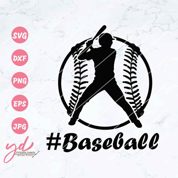 Baseball Svg Sports Svg Baseball Clipart Baseball Sport - Etsy