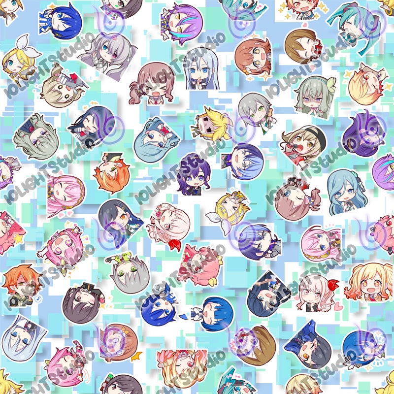 Pjsk Stickers - Etsy