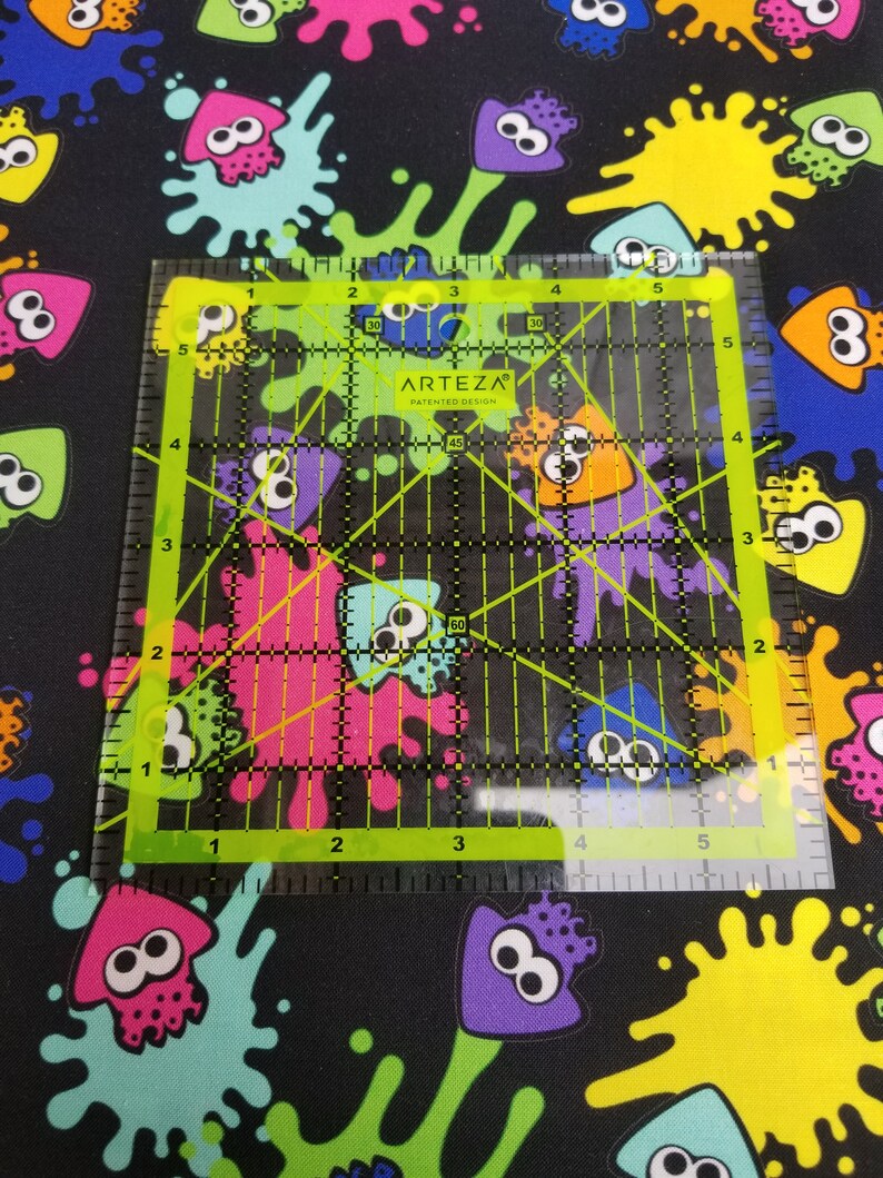 Splatoon Squids soft Cotton Fabric MADE TO ORDER - Etsy