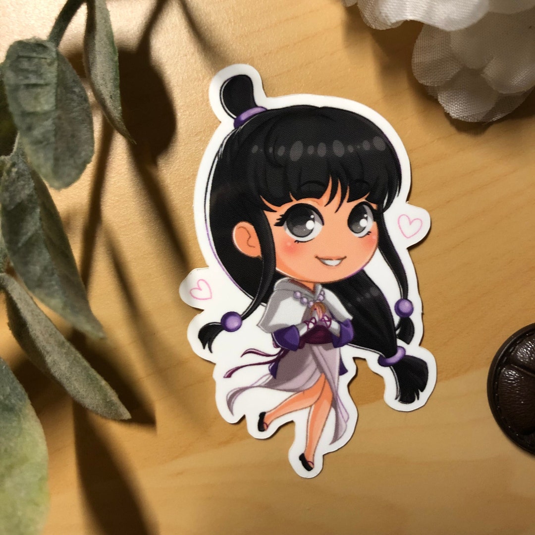 Maya Fey Spirit of Justice Vinyl Sticker - Etsy