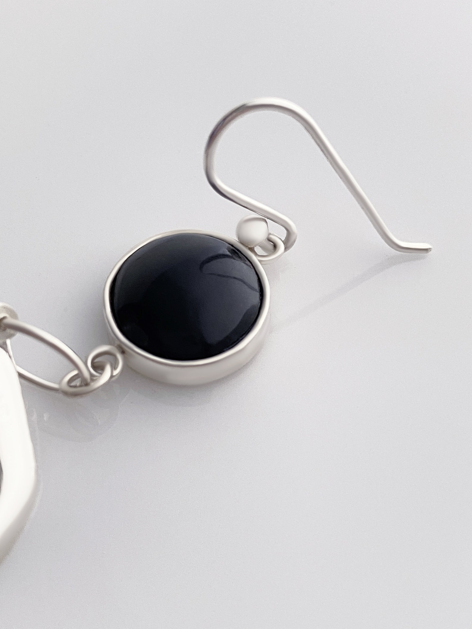 Peruvian 950 Silver Earrings With Calcite Stone - Etsy