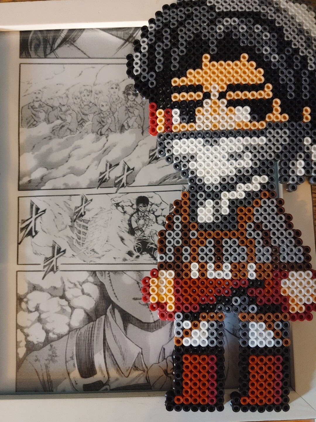 Levi Ackerman in Maid Outfit Attack on Titan Perler Bead - Etsy