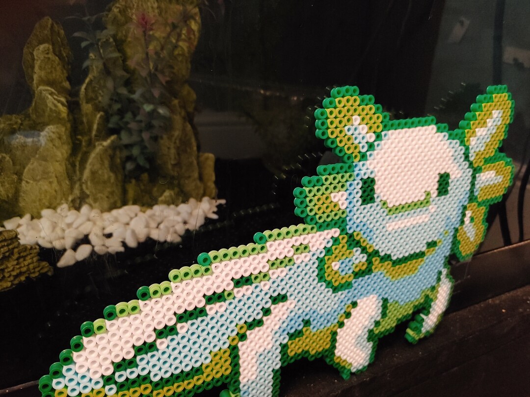 Cute Axolotl Perler Room Decor - Etsy
