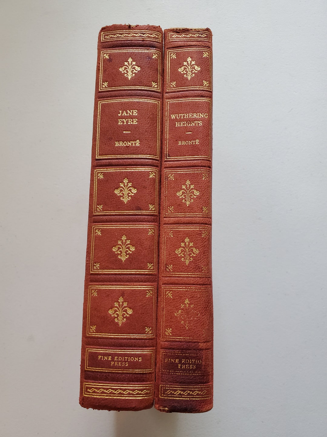 Rare Antique Emily Bronte Book Set : Jane Eyre 1946 and - Etsy