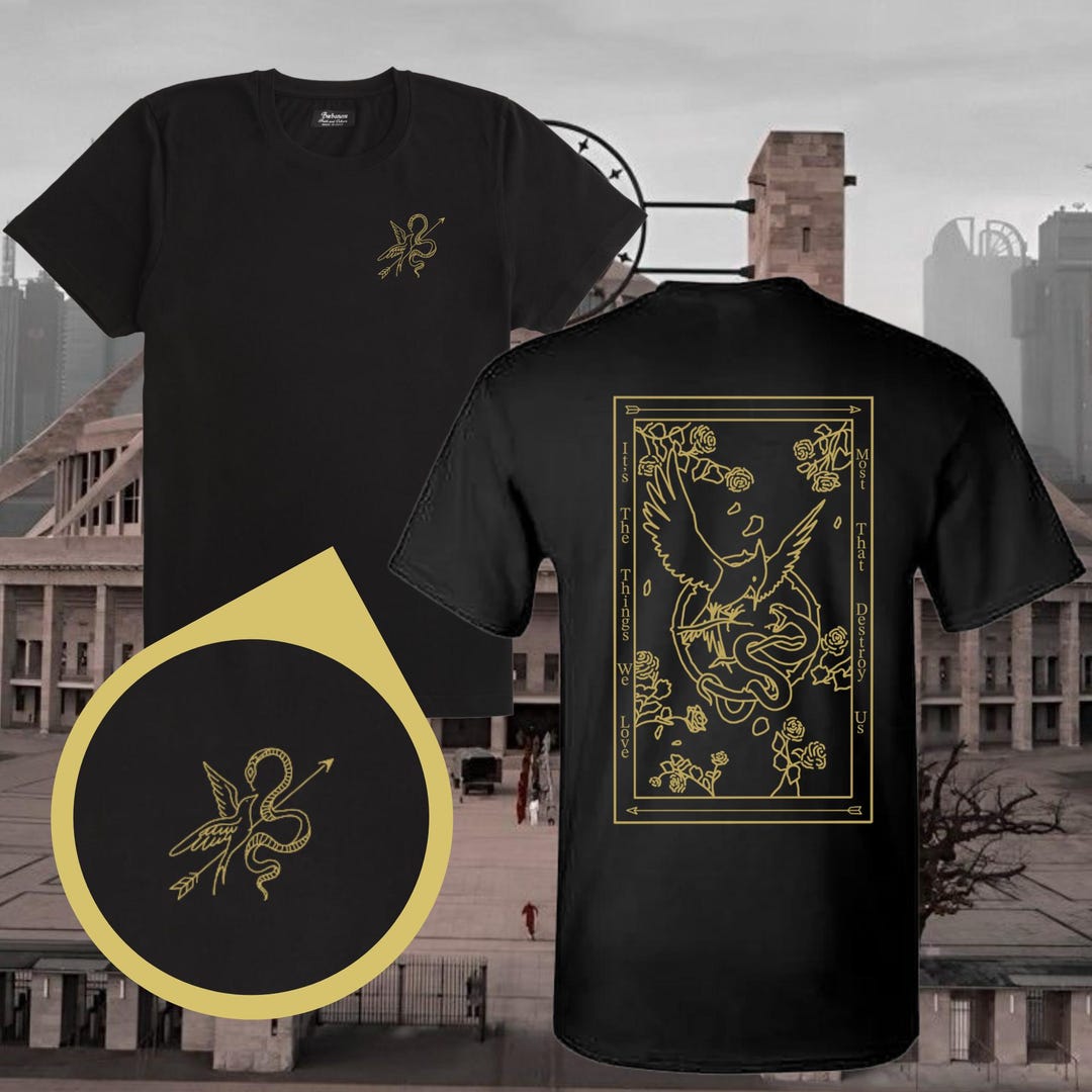 Songbirds and Snakes T-shirt, BOSBAS, Snow, Coriolanus Snow, President ...